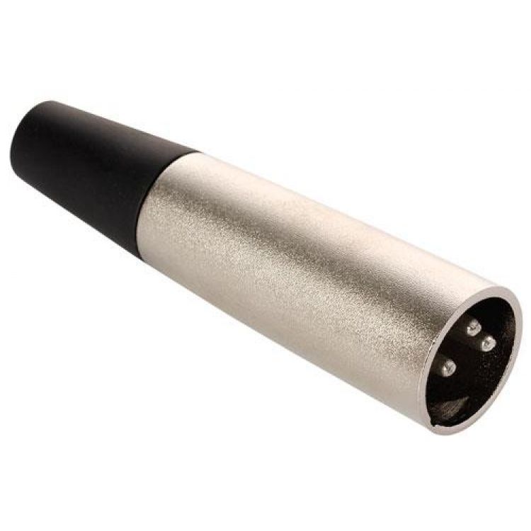 Metal Plug Cannon XLR Male Connector for Cable Extensio