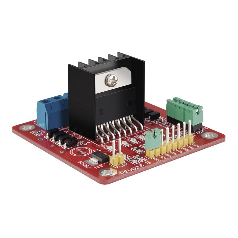 Tarjeta control motores CC L298N | Arduino y PICs - Ama