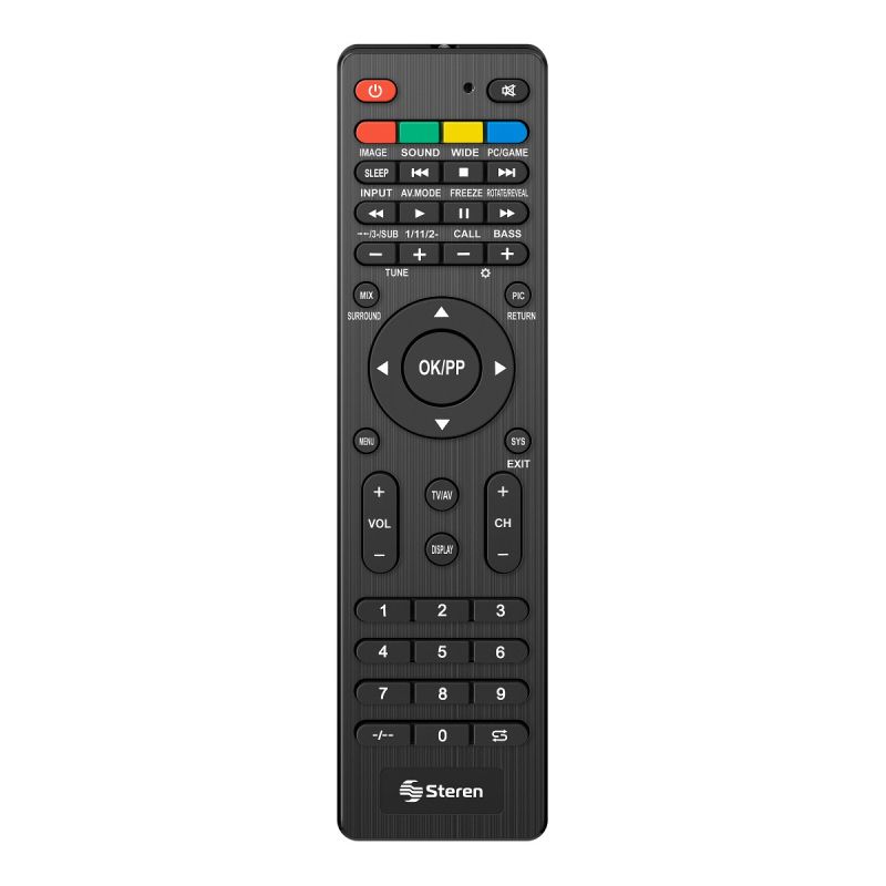Control remoto universal para TV o pantalla