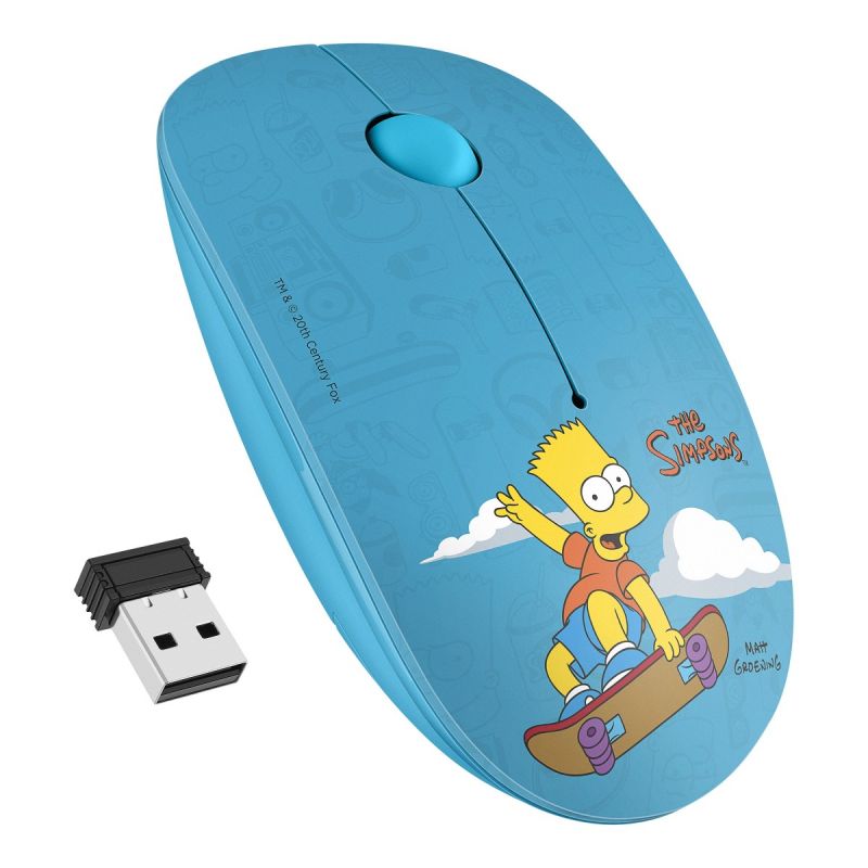 Mouse inalámbrico 1600 DPI The Simpsons„¢ Steren Tienda