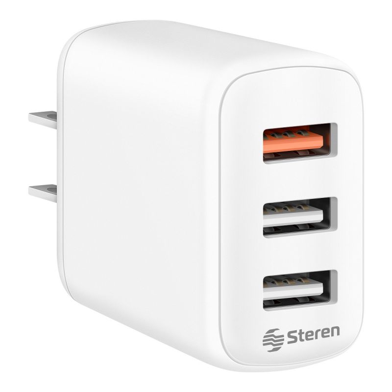 Cargador USB 18W/12W | Recarga rápida y segura para dis