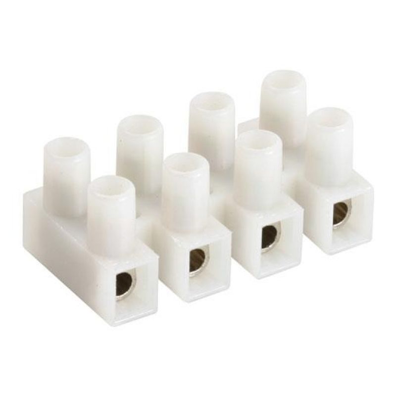 Banco de terminales de 2 filas, 8 tornillos Steren Tien