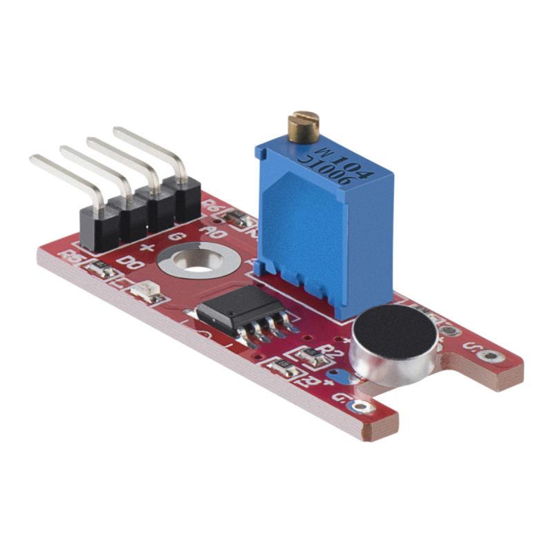 Sensor de audio (micrófono) para Arduino y microcontroladores
